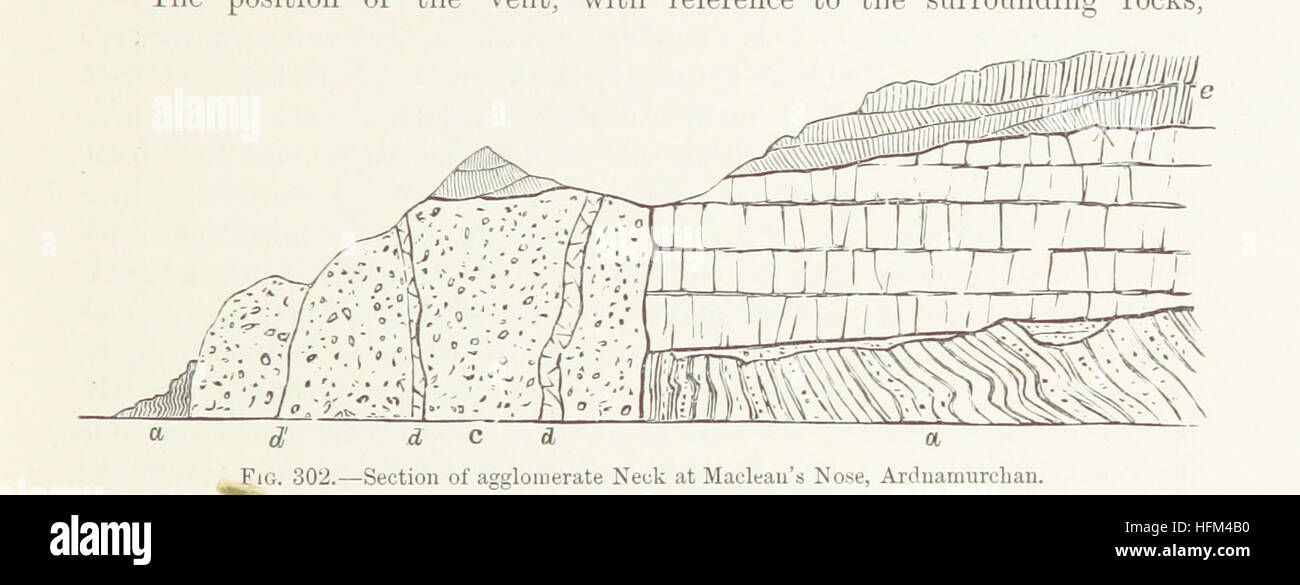 A geological study of the ancient volcanoes in Great Britain, featuring ...