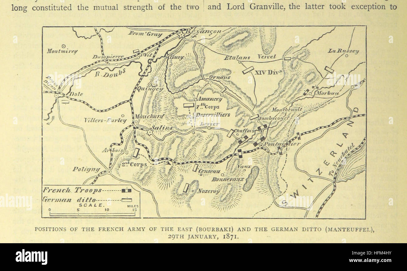 Franco prussian war maps hi-res stock photography and images - Alamy
