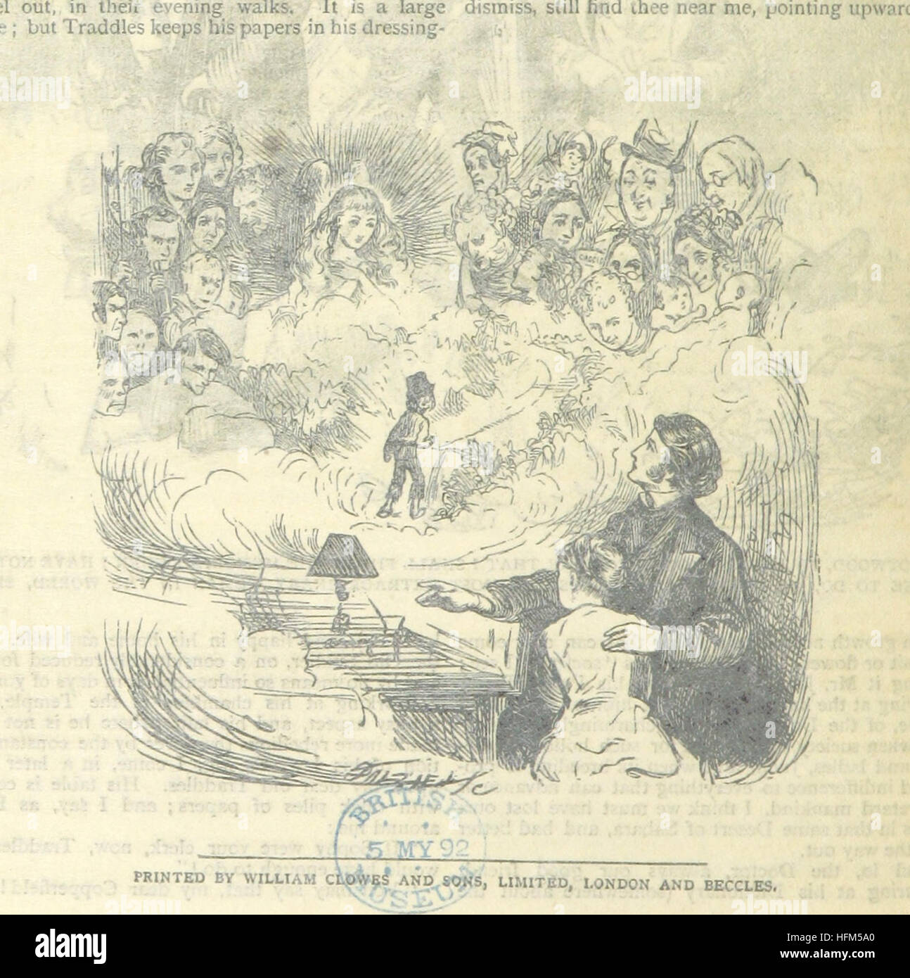 The story of David Copperfield, written by Charles Dickens, tracing the ...