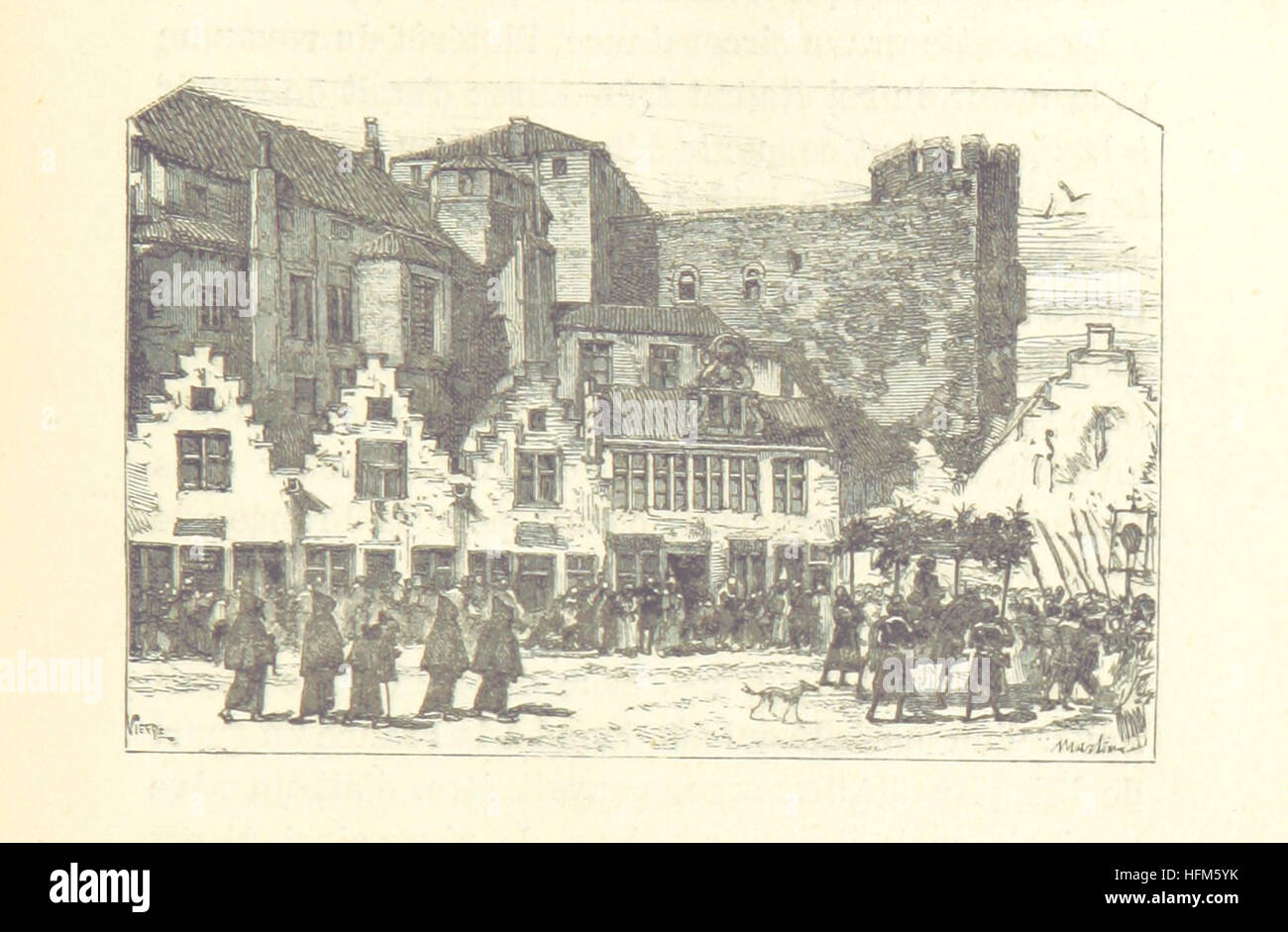 Image from 'Histoire de France' showing historical events and ...