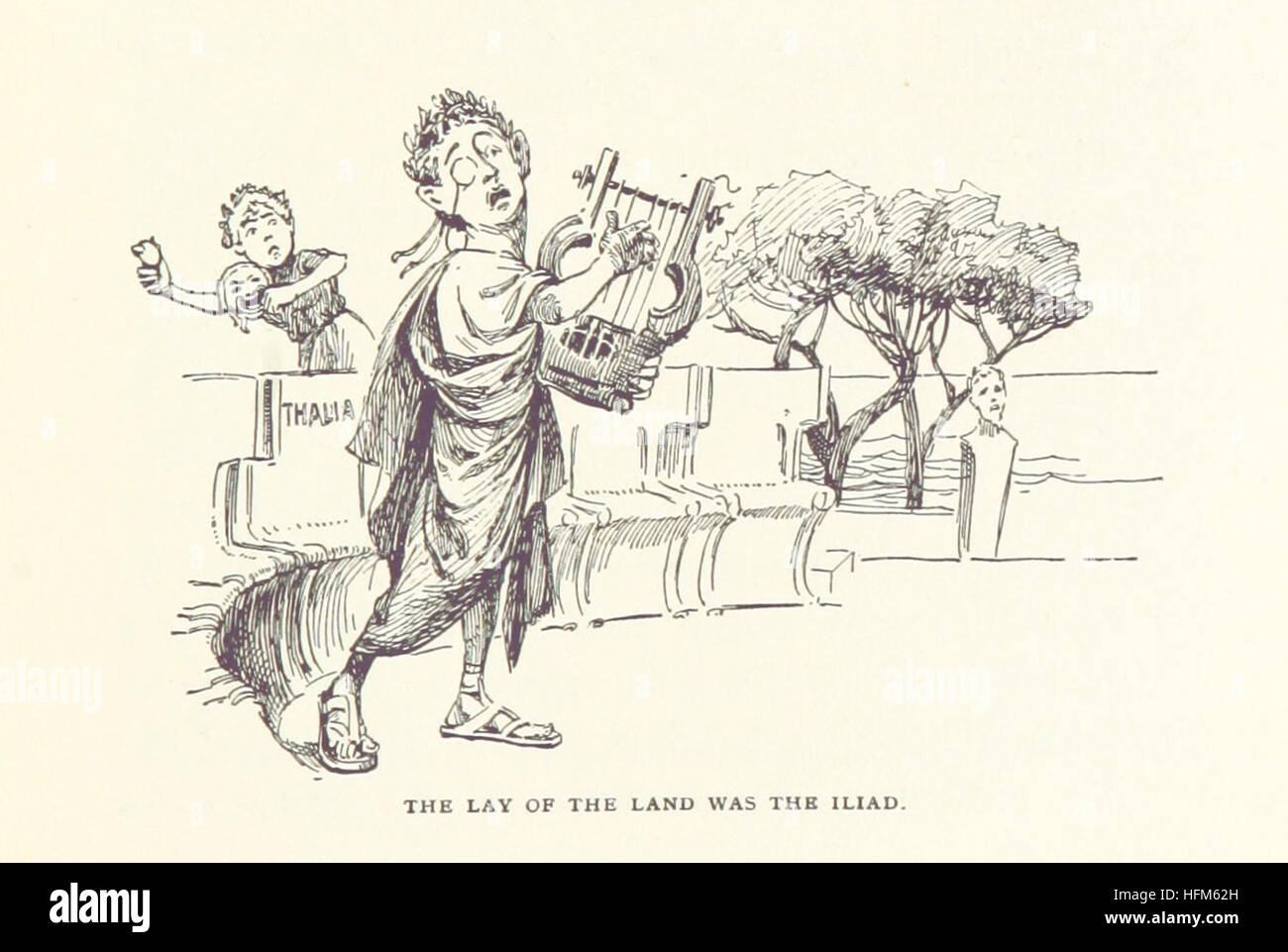 The image from the comic history of Greece depicts key events from its ...