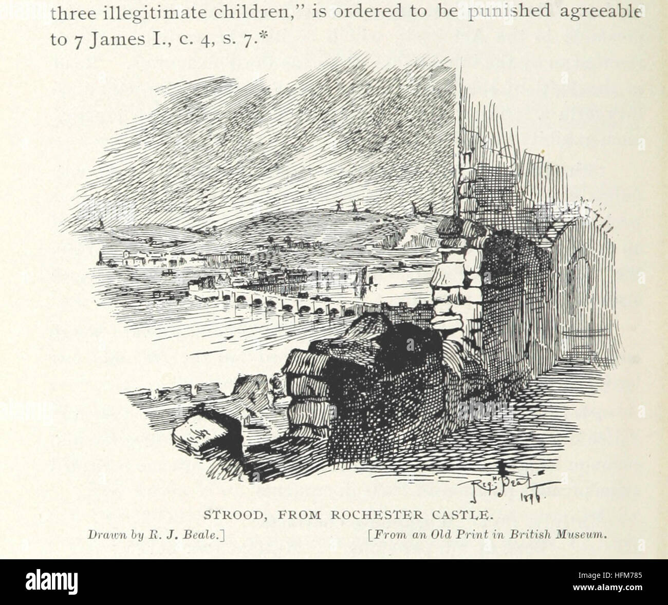An illustration from 'History of Strood', documenting the history and ...