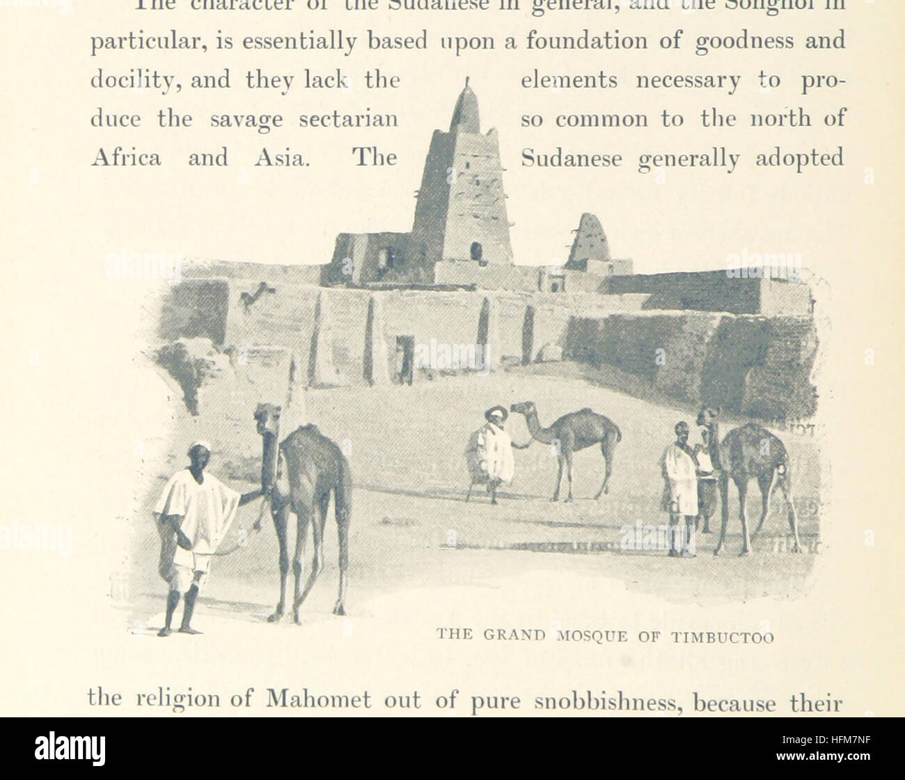 This image from 'Timbuctoo the Mysterious' provides an illustrated ...