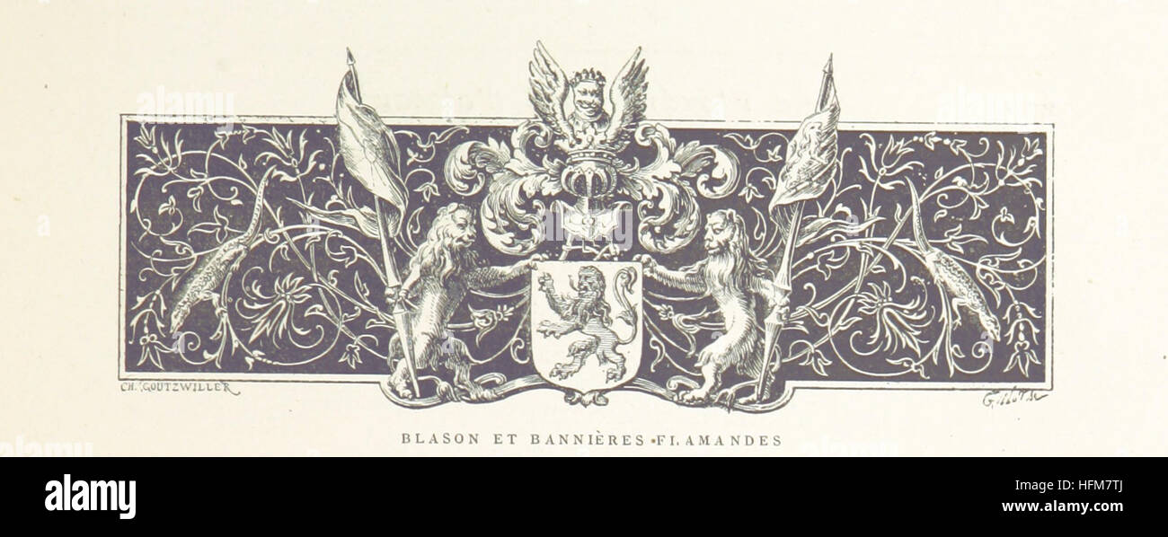 This book features aerial views of Flanders, illustrated by M. Lalanne ...