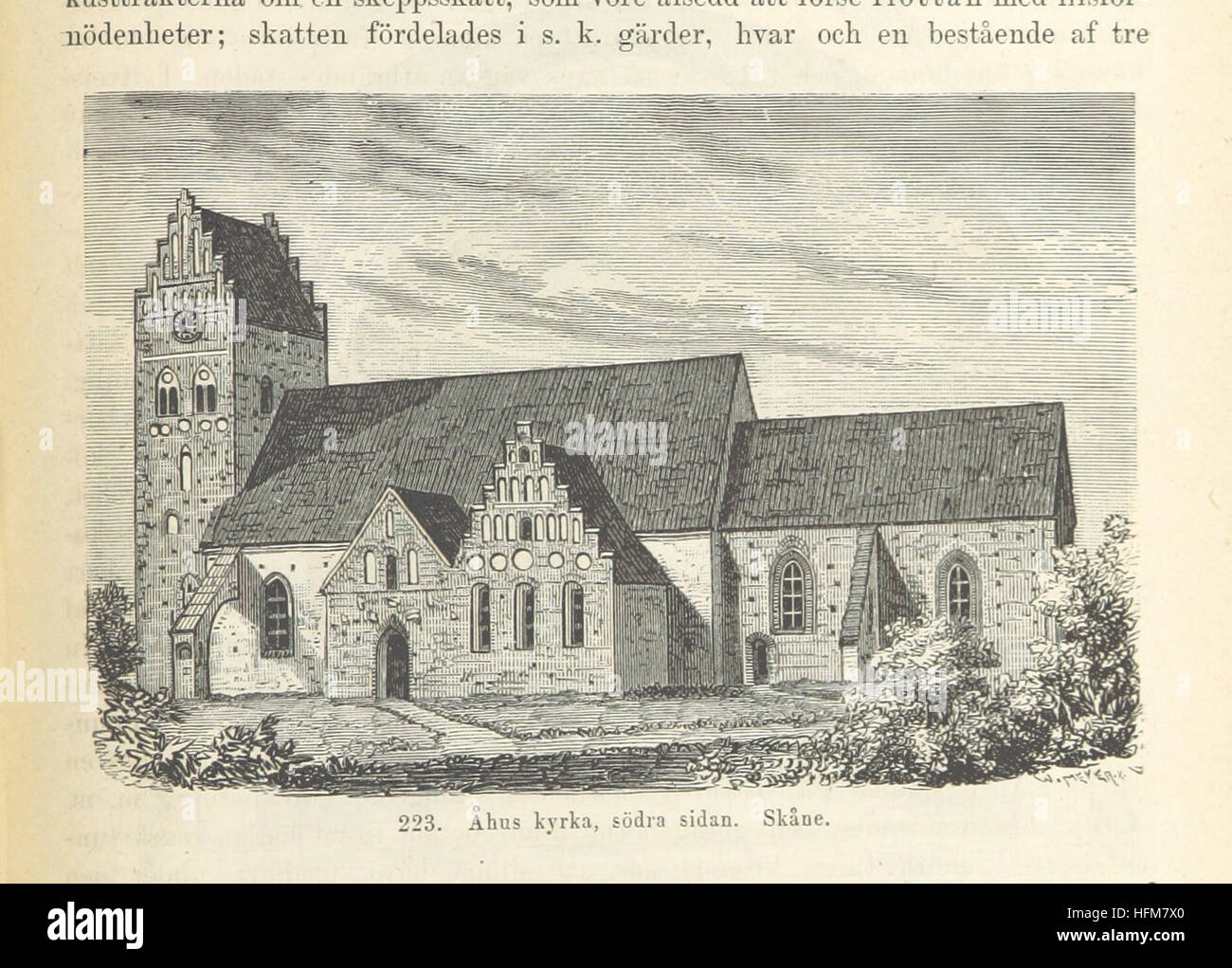 This image from 'Sveriges Historia' shows a historical view of Sweden ...
