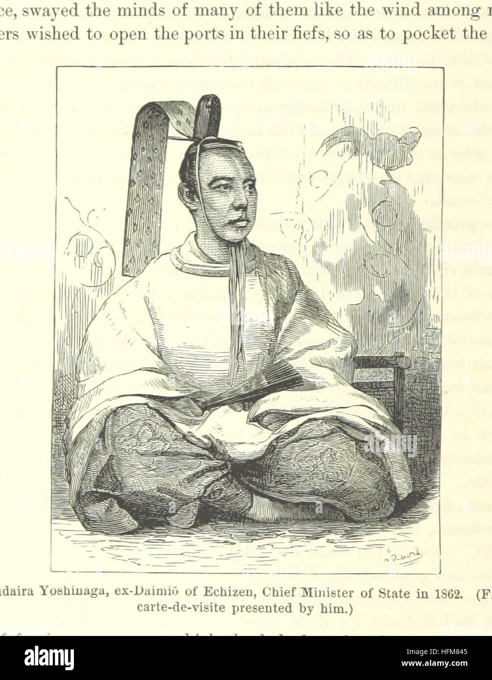 An illustration from 'The Mikado's Empire', a historical account of ...