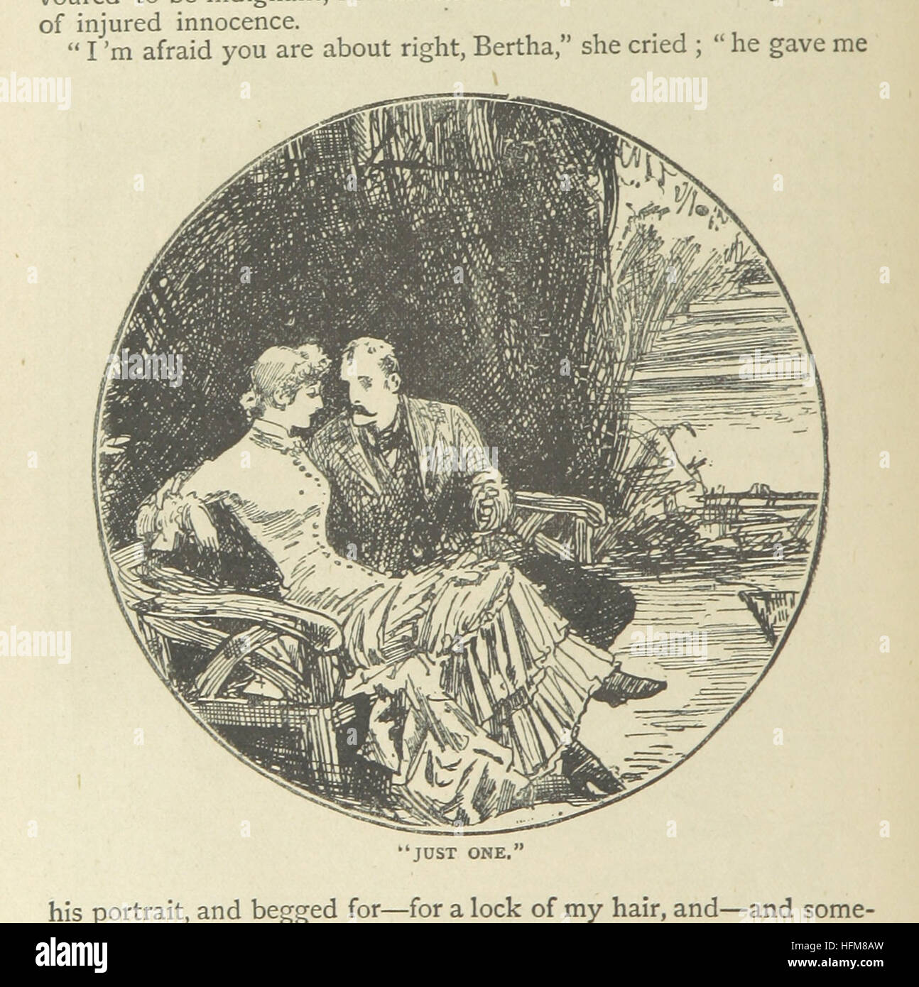 A scene from 'A Pair of Madcaps' illustrating a story of impulsive ...