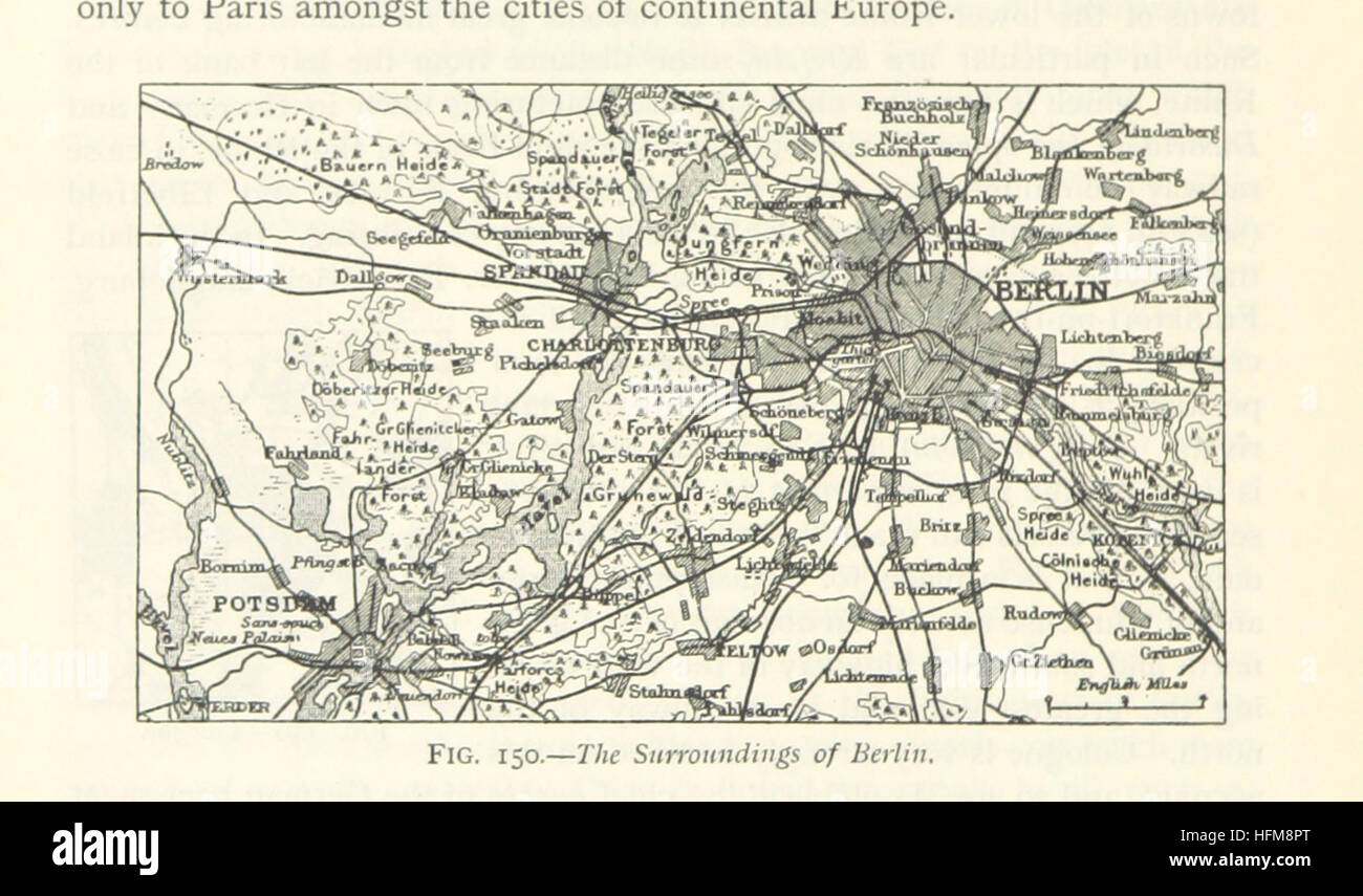This image from 'The International Geography' presents detailed maps ...