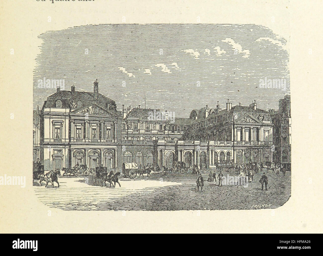 This image from 'Notre capitale Paris' offers a detailed view of Paris ...