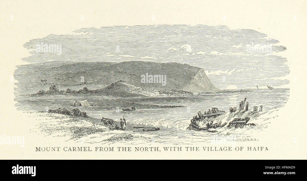 This image from 'Palestine, historical and descriptive' offers a visual ...