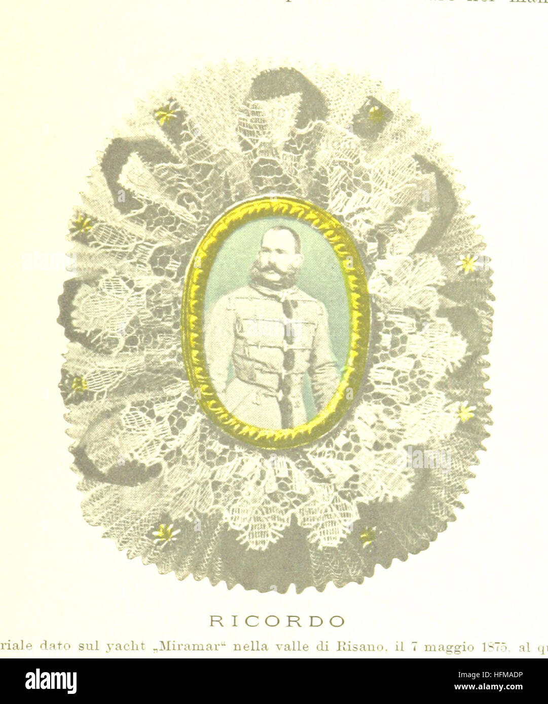 Illustration from page 329 of Storia di Perasto, depicting the fall of ...