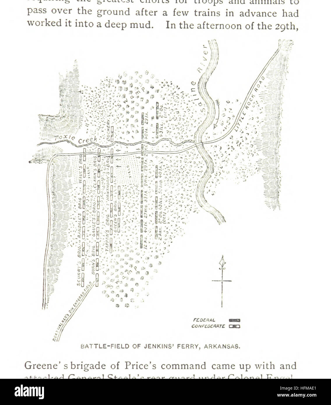This image from 'The Civil War on the Border' depicts the military ...