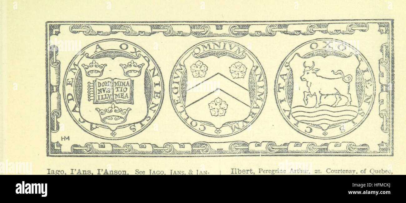 A historical register of the members of the University of Oxford from ...