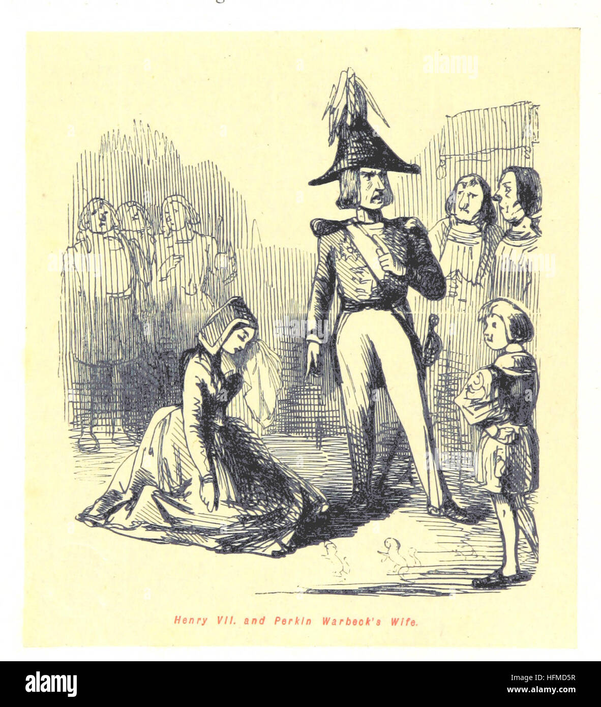 A humorous portrayal of English history, illustrated with etchings and ...