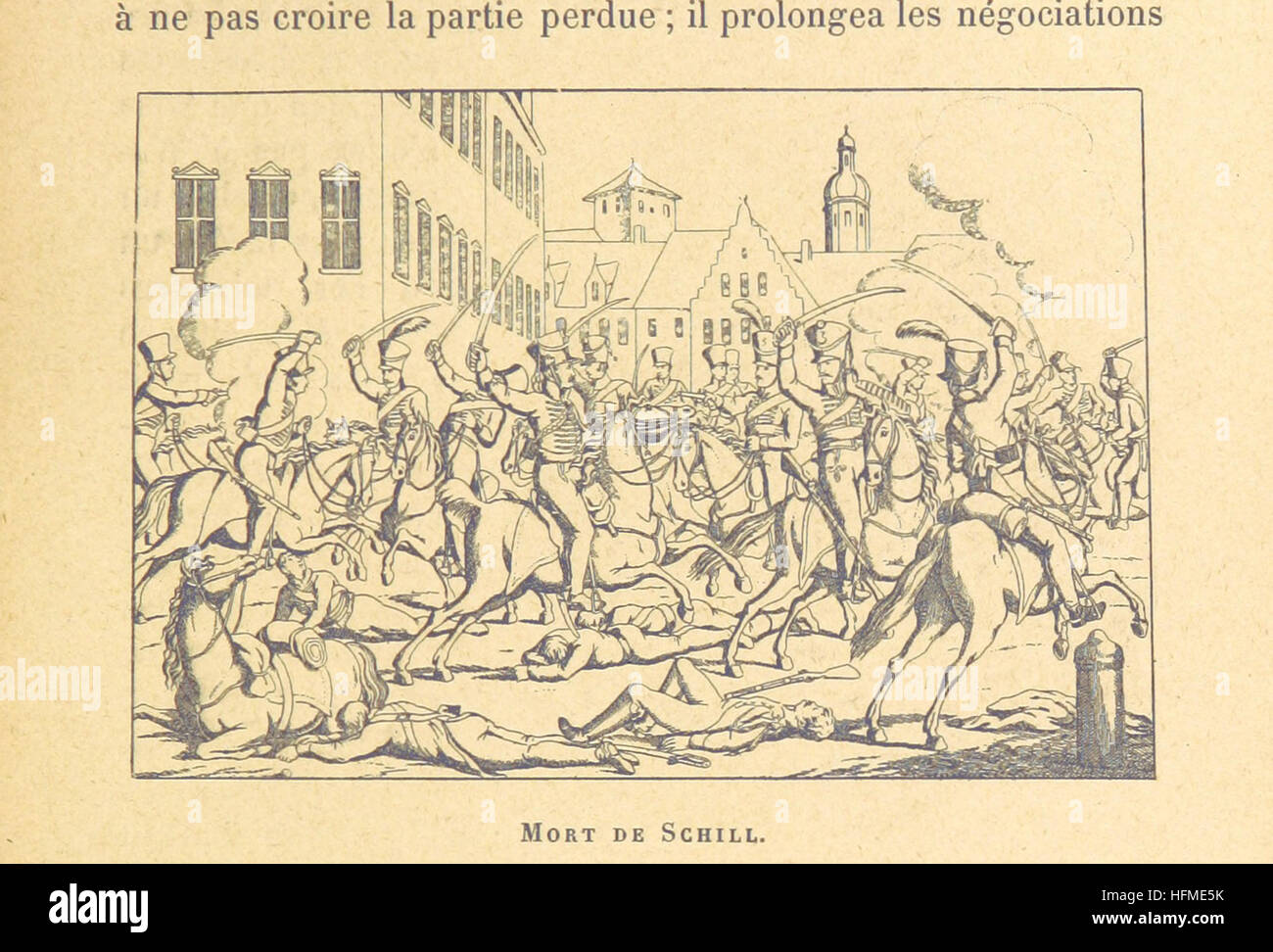 Illustrations from 'L'Allemagne, 1789-1810', depicting the end of the ...