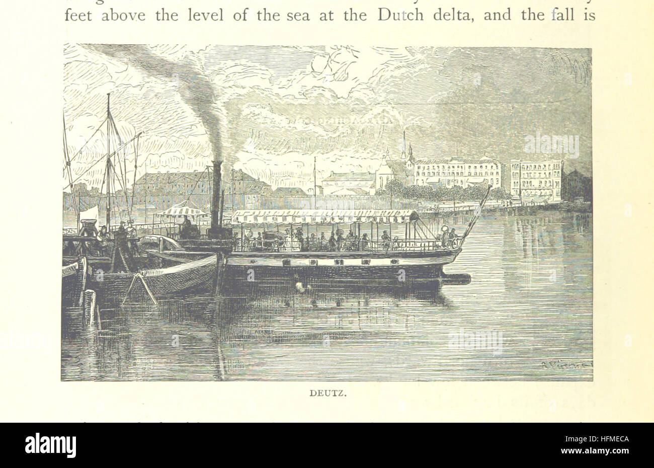 A detailed exploration of the Rhine River, from its source in the Alps ...