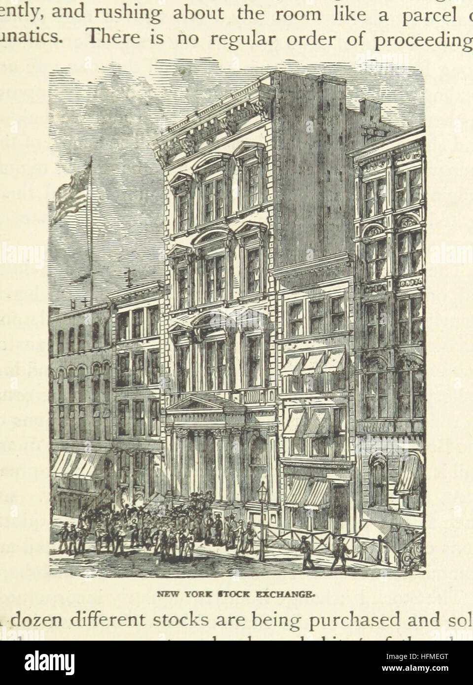 An illustration from 'New York by Sunlight and Gaslight,' showcasing ...