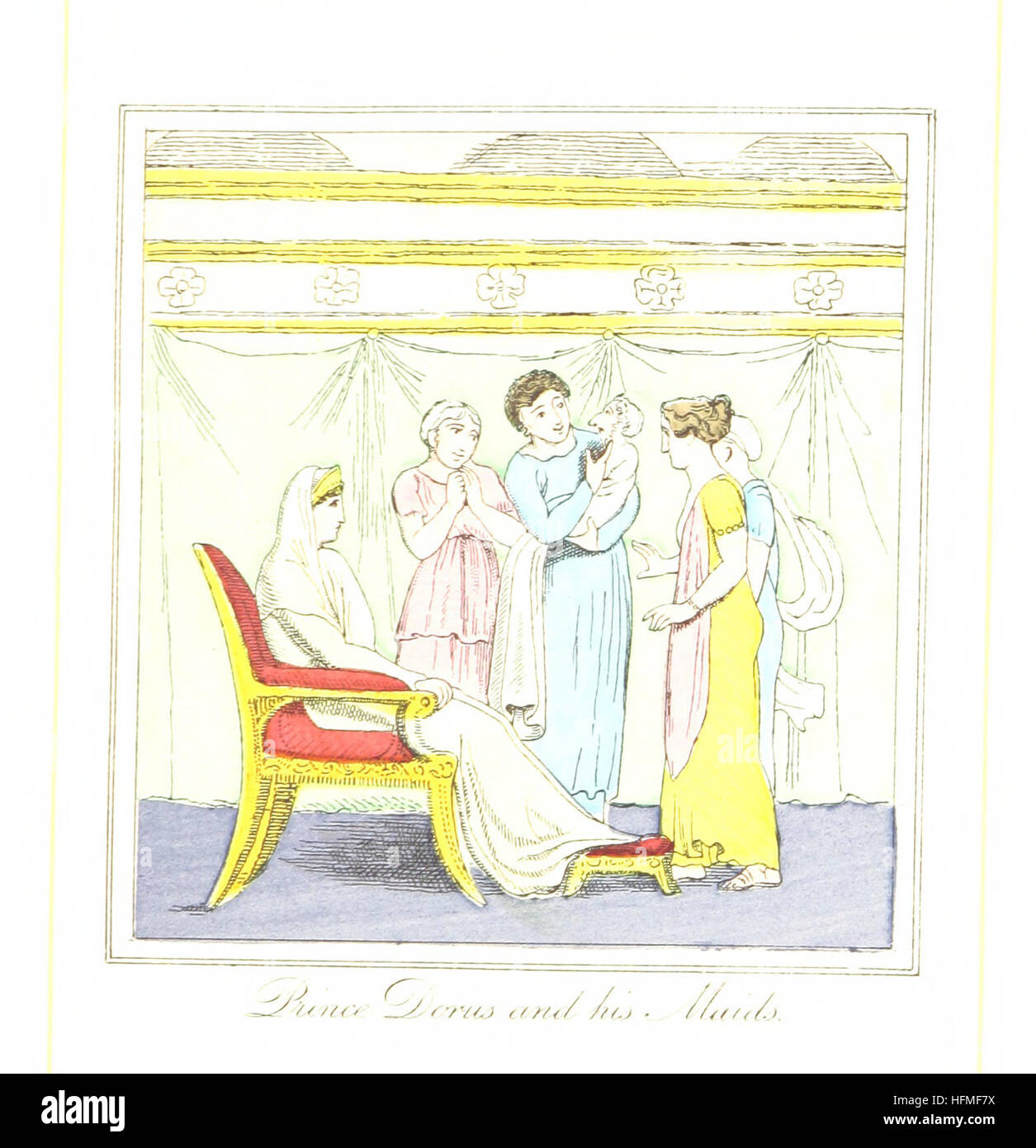 The reprinted edition of 'Prince Dorus' from 1811 includes hand ...