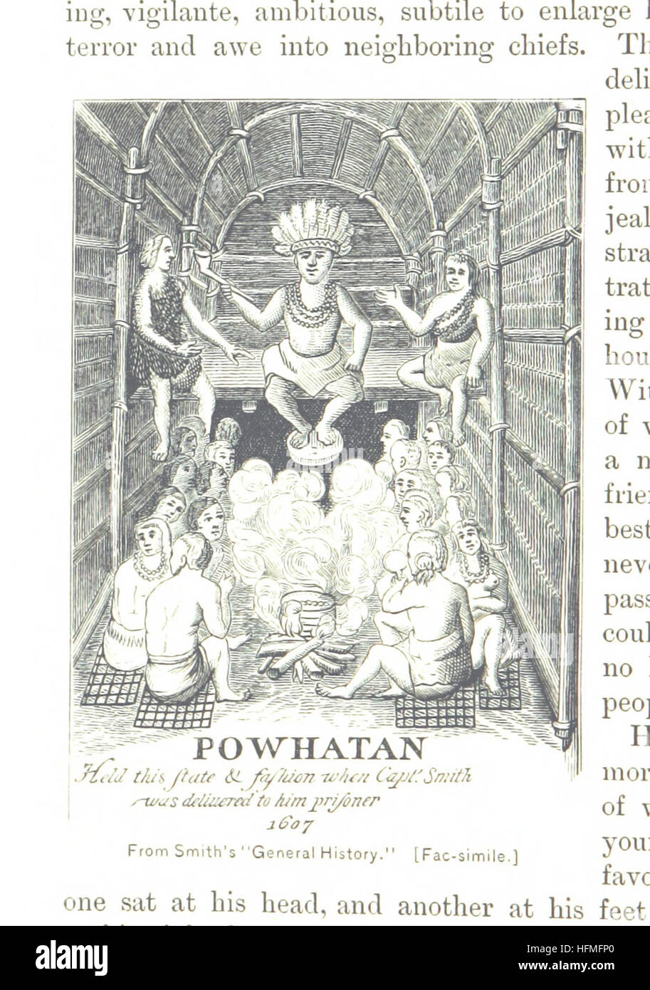 Powhatan map hi-res stock photography and images - Alamy