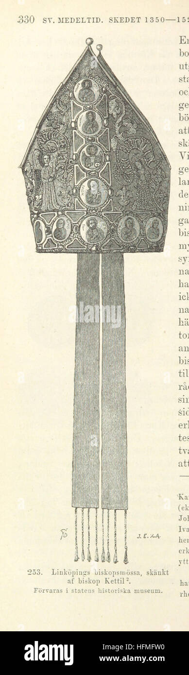 An image from page 352 of 'Sveriges Historia', depicting the history of ...