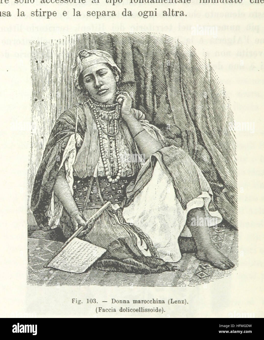 This image from 'Africa. Antropologia della stirpe Camitica' by ...