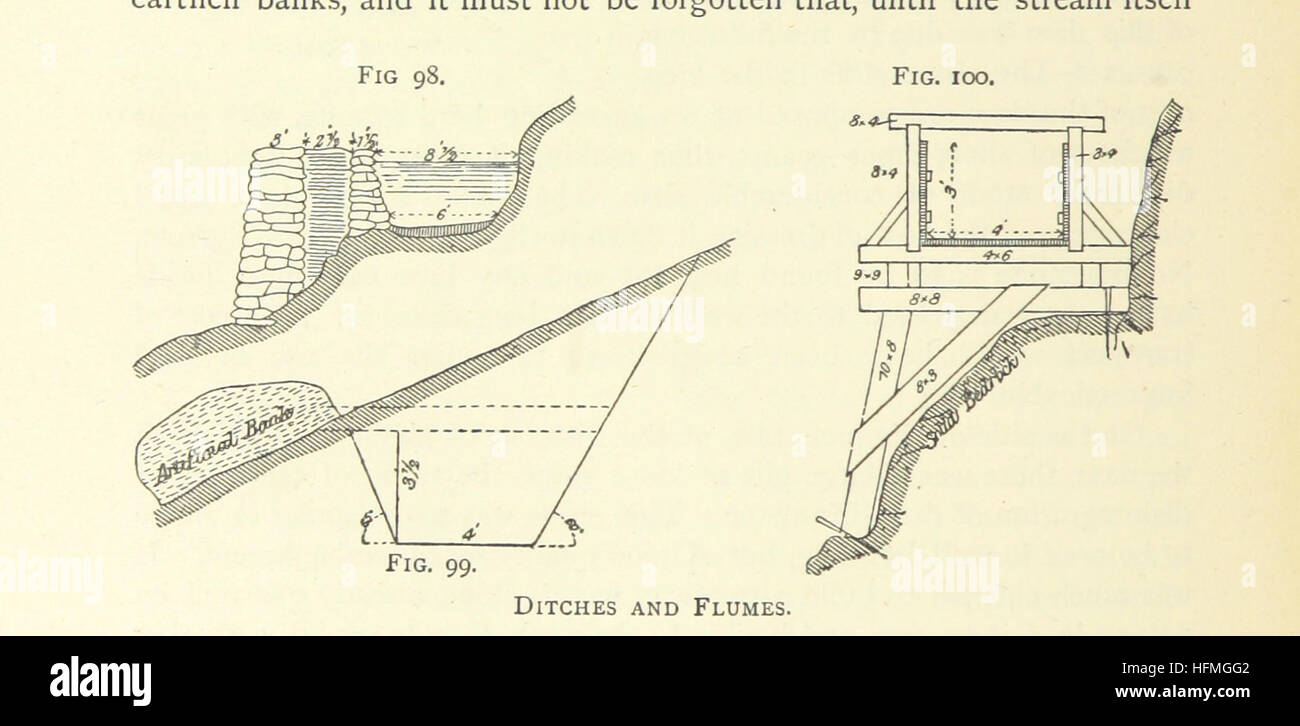 This image is from 'Practical Gold-Mining,' which explains the methods ...