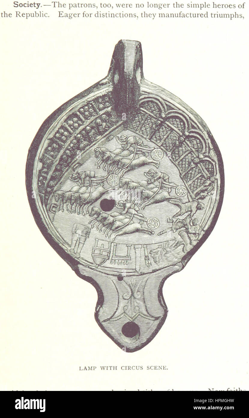 Illustration from 'A History of Rome' depicting events leading to the ...