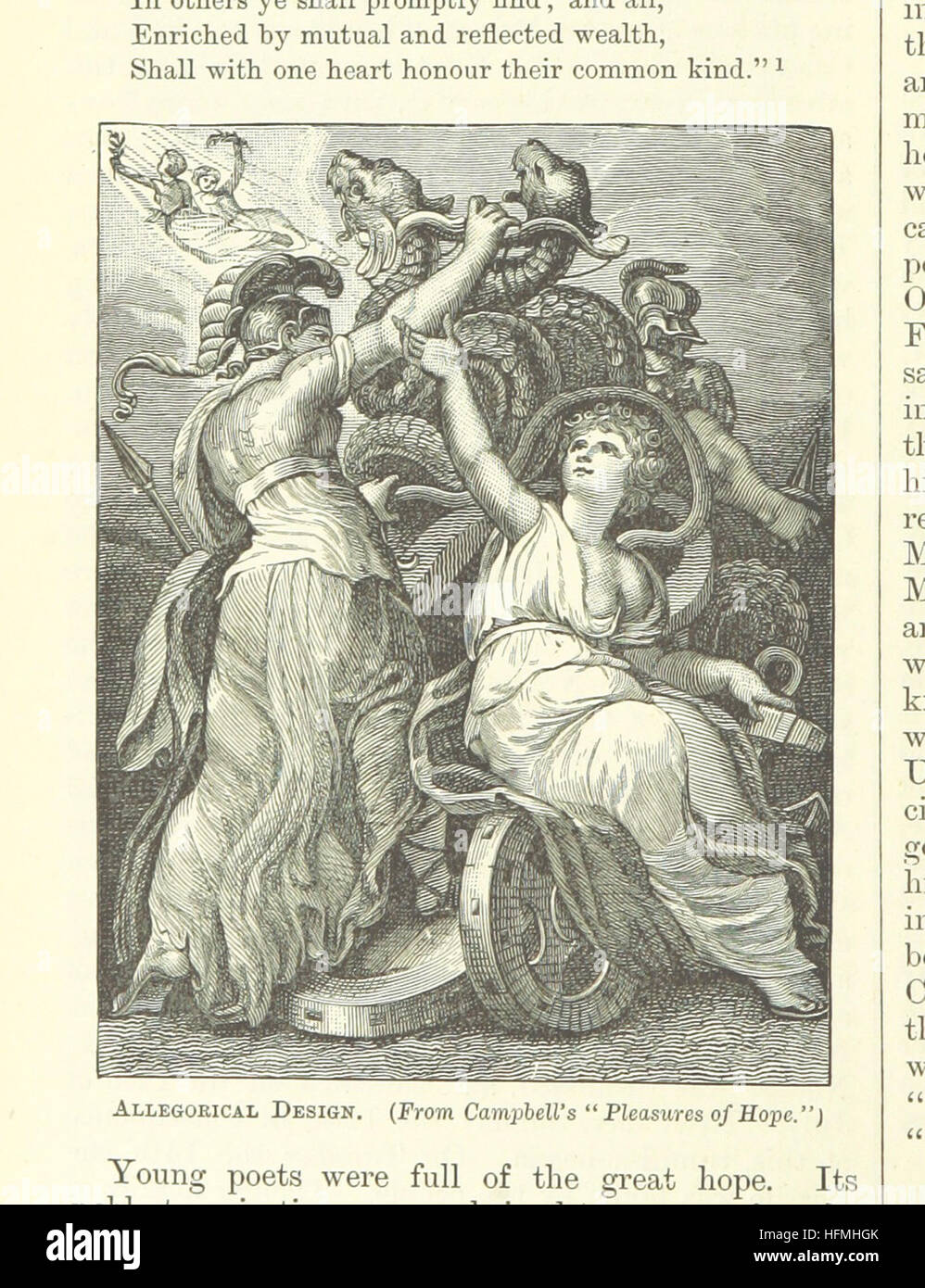 An illustration from 'Cassell's Library of English Literature ...
