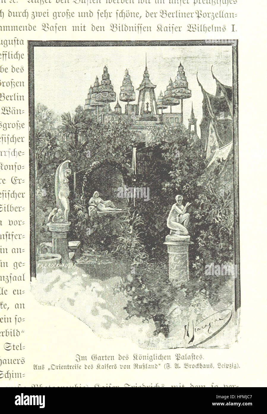 This image from 'Um die Erde in Wort und Bild' illustrates global ...