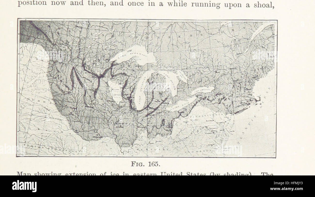 This image is taken from 'First Book of Physical Geography', a textbook ...