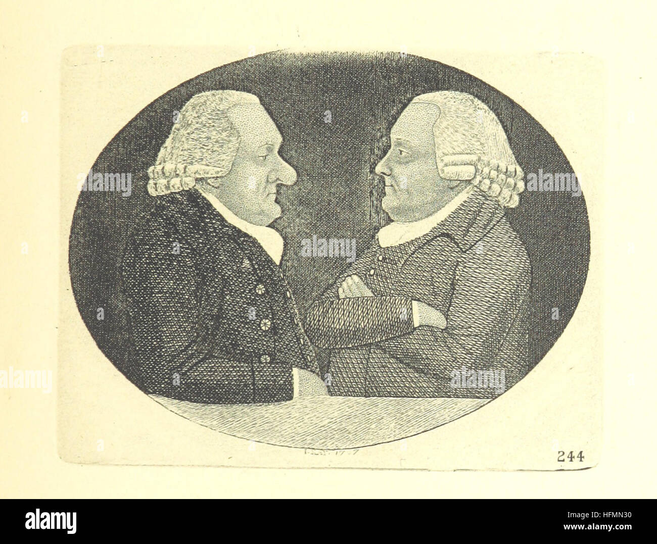 Image from page 379 of a series of portraits and caricatures by J. Kay ...
