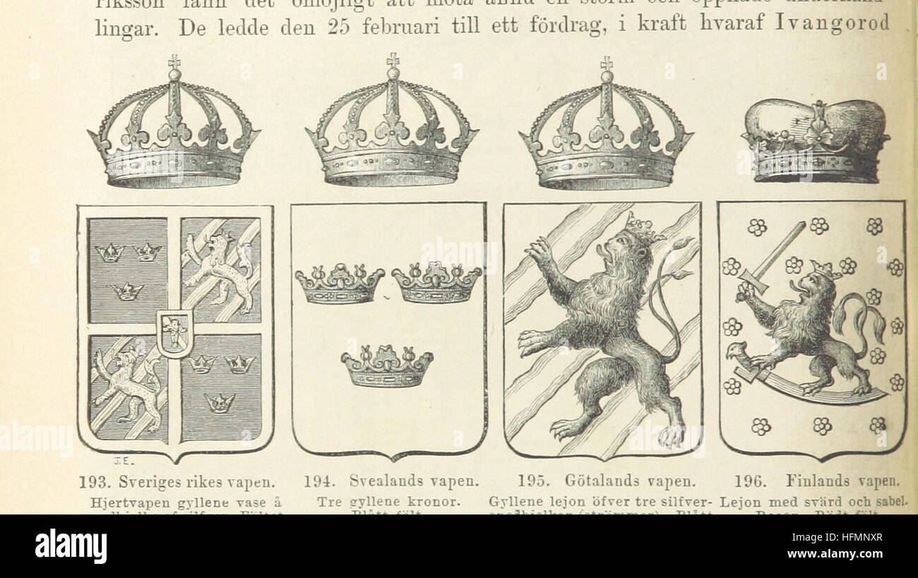 This image from 'Sveriges Historia' captures a depiction of Sweden's ...