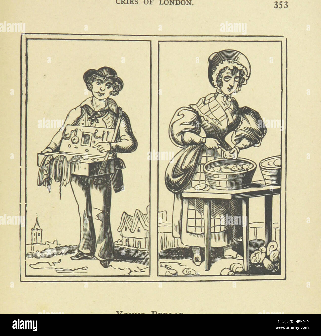 This historical work illustrates the evolution of London's street cries ...
