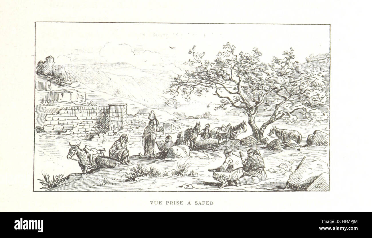 An illustration from 'La Palestine', an illustrated work detailing the ...