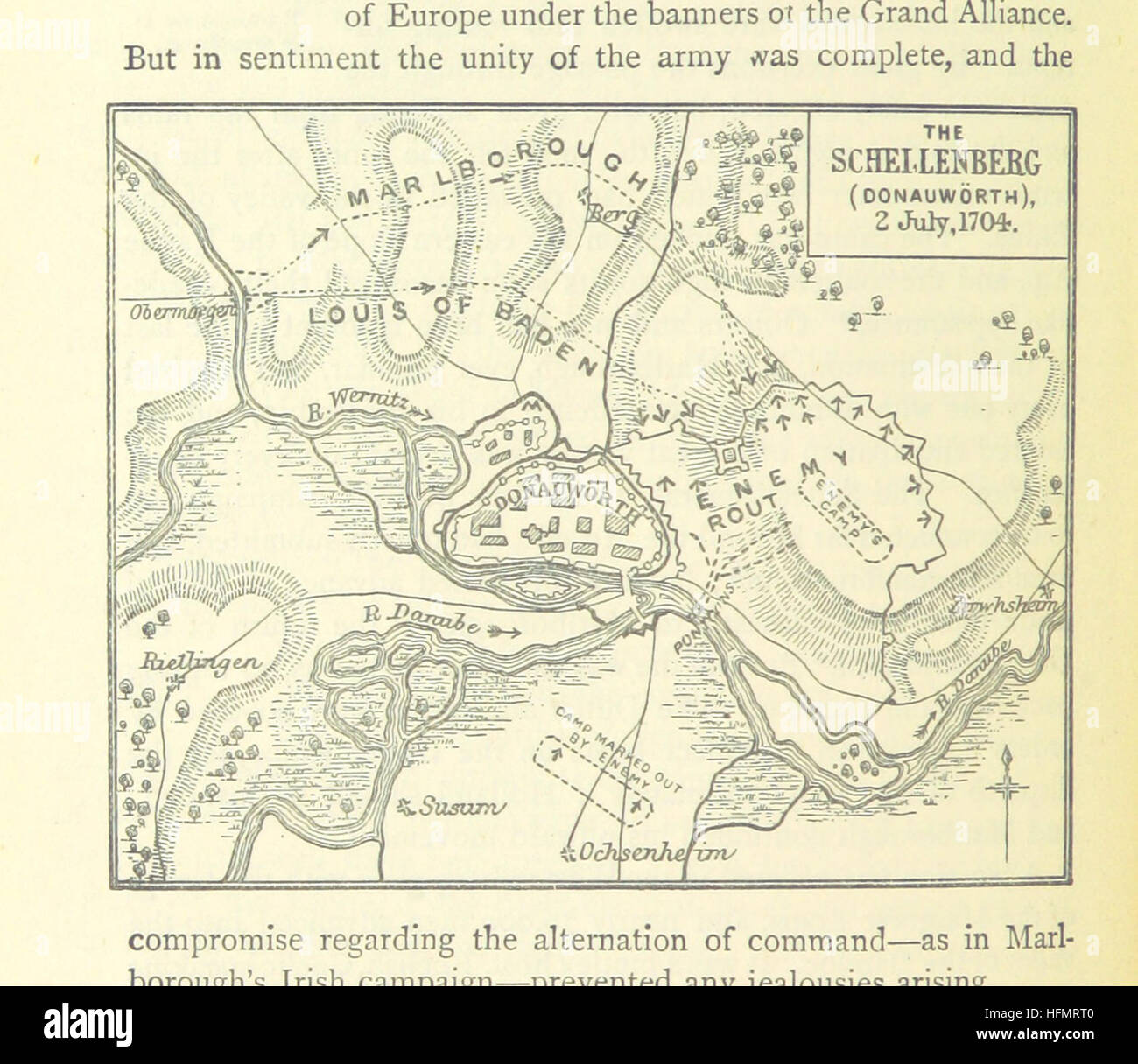 Battle of crecy map hi-res stock photography and images - Alamy