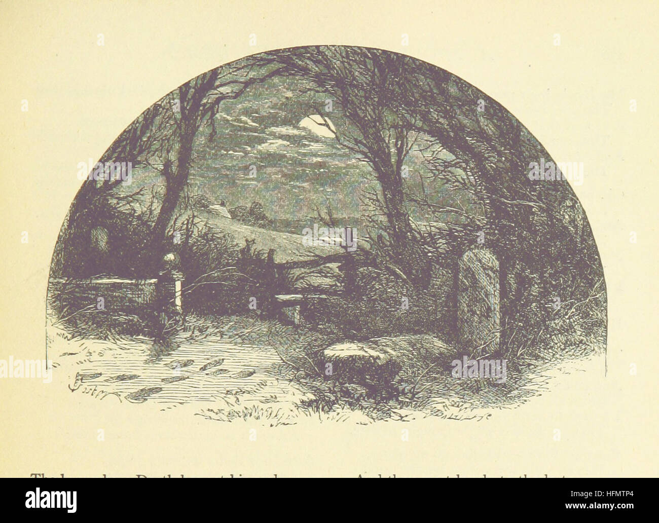 The image from 'A Thousand and One Gems of English Poetry' illustrates ...