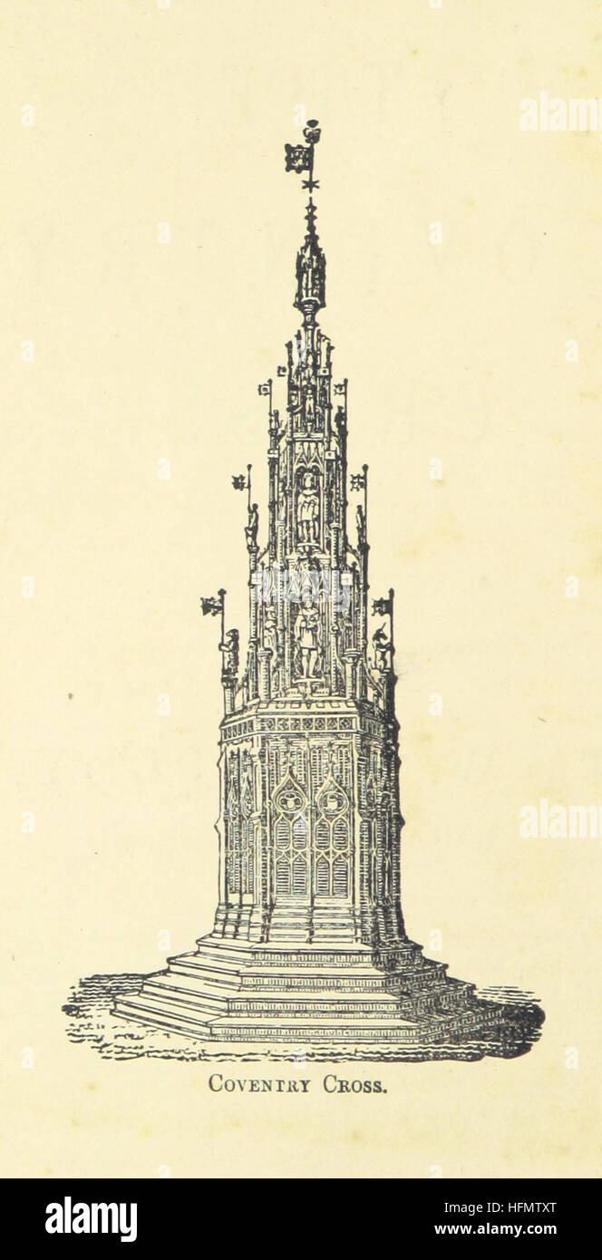 An image of the Coventry Cross, a historical symbol of Coventry ...