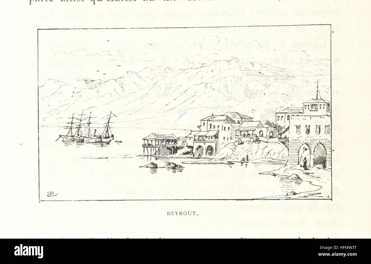 This illustration from 'La Palestine' offers a visual representation of ...