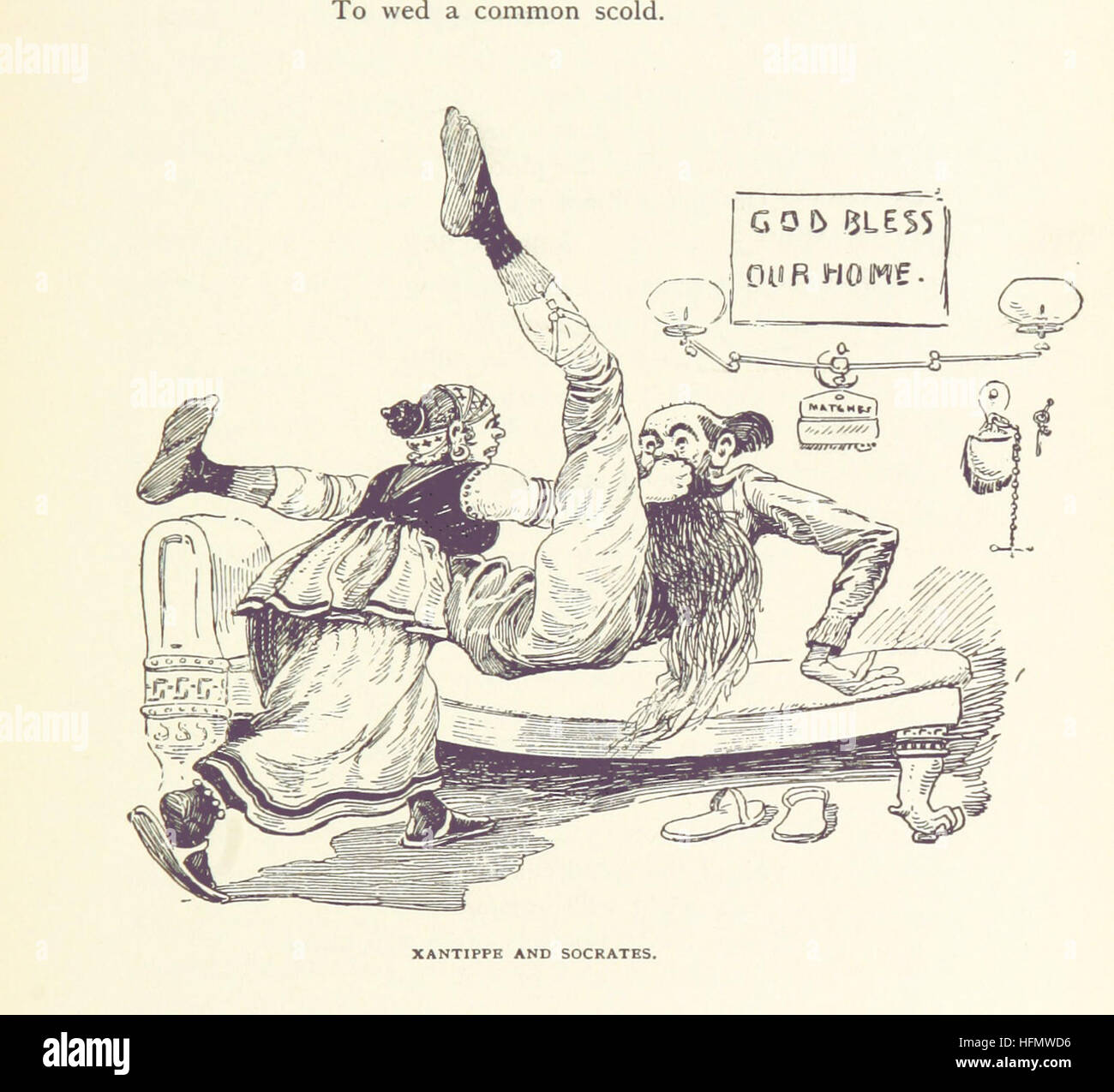 The image from page 401 of 'Comic History of Greece' offers an ...