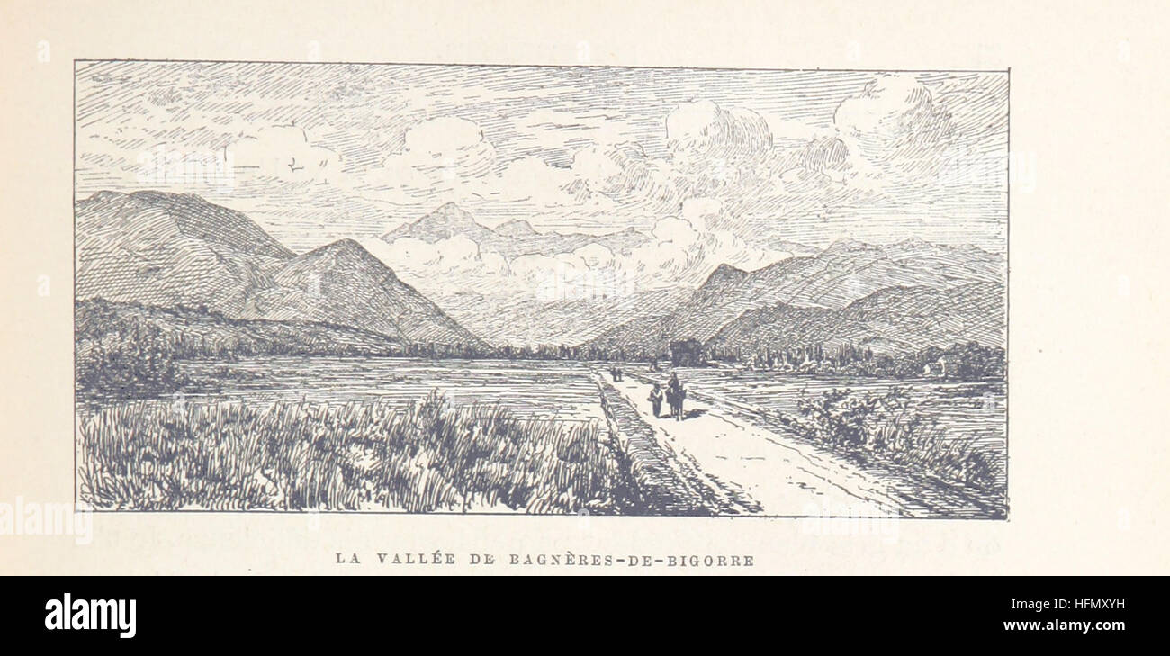 A detailed illustration collection of the French Pyrenees by E. Sadoux ...