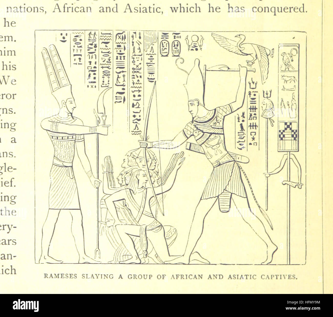 This image from page 410 of 'The Lands of Scripture' presents a visual ...