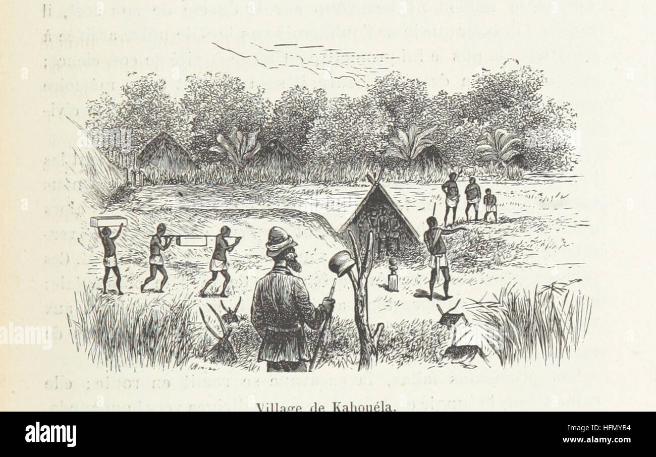This image is from 'A travers l'Afrique', documenting Verney Lovett ...