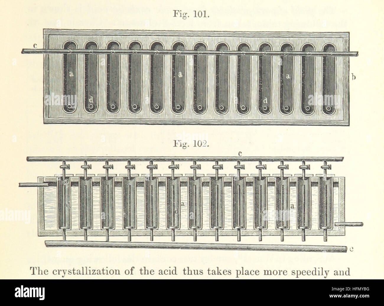 Diagram from 'Coal-tar and Ammonia' illustrating the distillation ...