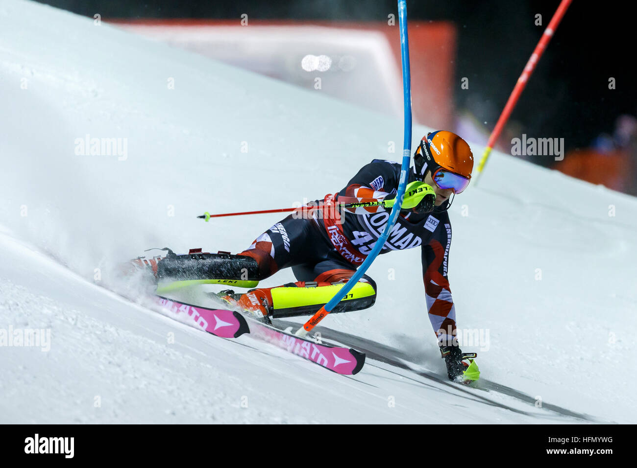 Madonna di Campiglio, Italy 22 December 2016. RODES Istok (Cro ...
