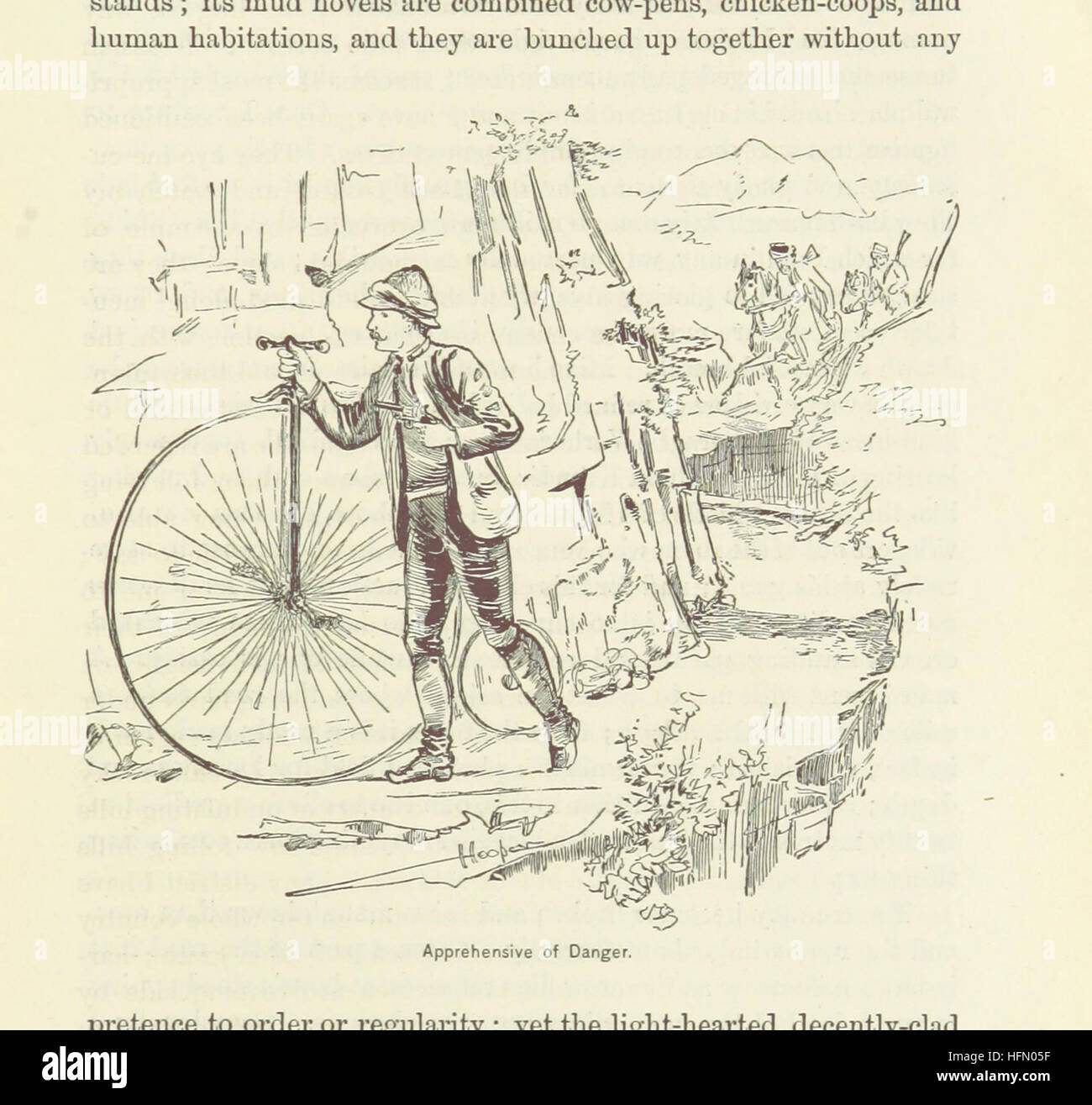 A first-hand account of a journey around the world on a bicycle, from ...