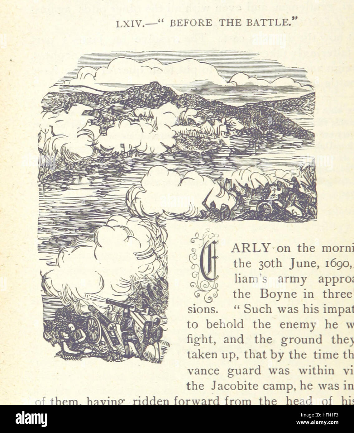 The image from page 424 of 'The Story of Ireland' captures key moments ...