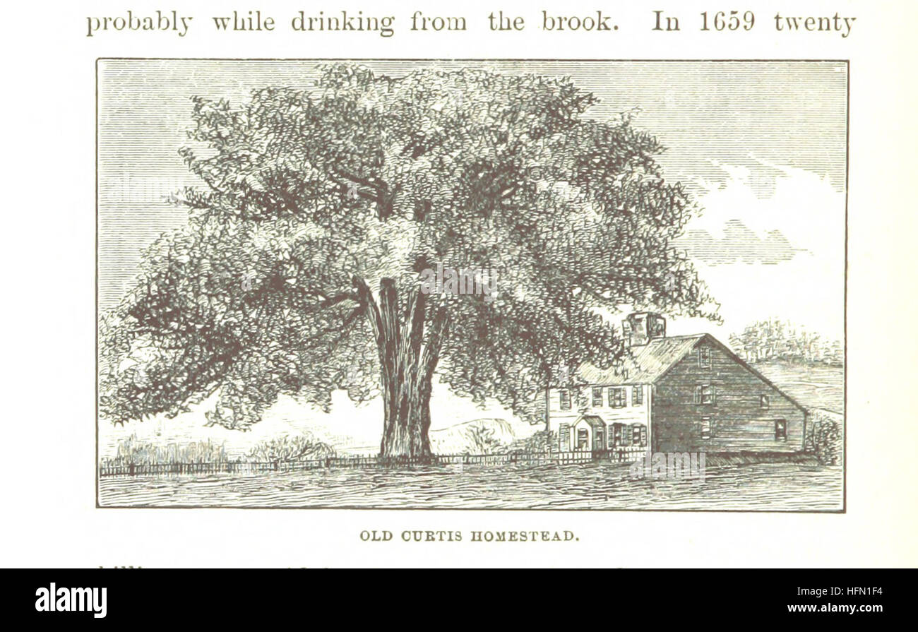 This image from 'The Town of Roxbury' depicts notable landmarks and key ...
