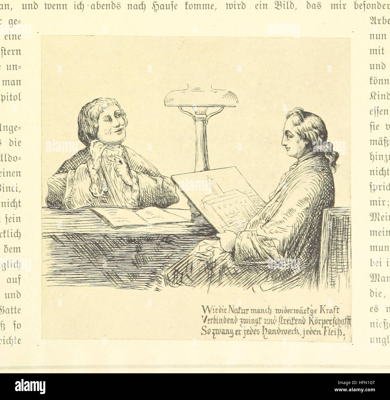 An image from 'Goethe's Italienische Reise,' a travel account of Goethe ...