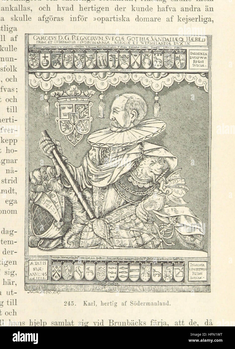 This image from 'Sveriges Historia' illustrates the history of Sweden ...