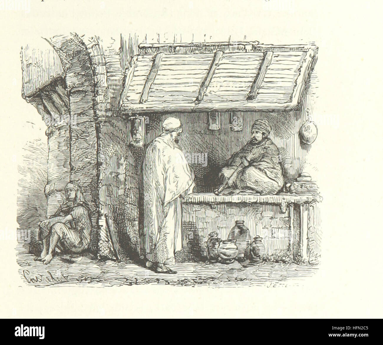 This image from 'Kabyles et Kroumirs' illustrates the culture and ...